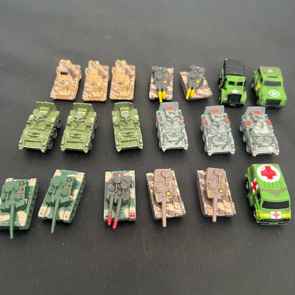 Toys | Vintage Micro Machines Military Vehicles Tanks Truck Jeep | Poshmark
